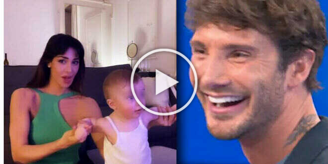 [VIDEO] Belen Rodriguez svela come la figlia Luna Marì chiama Stefano De Martino